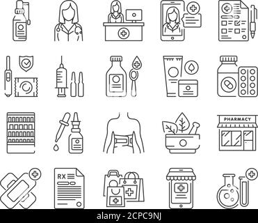 Pharmacy online shop concept for Ui, web, homepage. Pharmacist sells ...