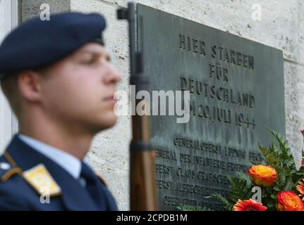 20 JULY PLOT TO KILL HITLER. Martin Bormann at left, Herman Göring (in ...