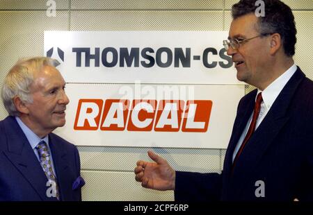 Sir Ernest Harrison Chairman of Racal Electronics PlcDBase Stock Photo ...