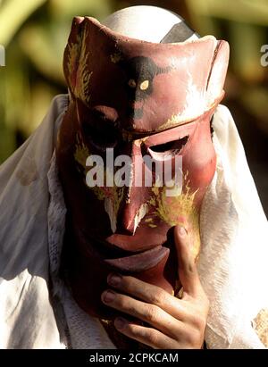 Costa Rica Boruca Indian Mask Stock Photo - Alamy