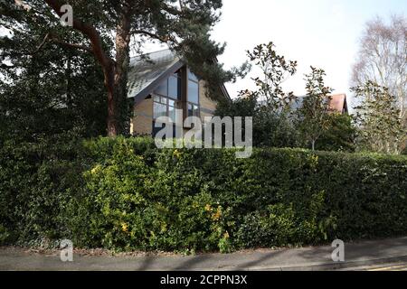 The home of Professor Stephen Hawking in Cambridge on March 14th. World ...