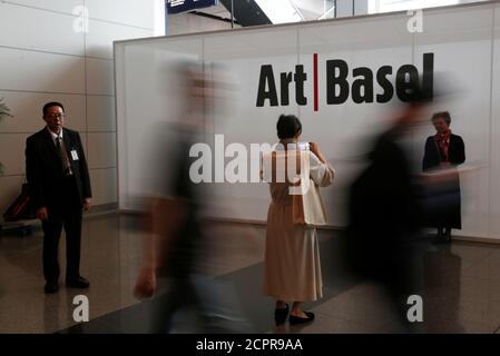 Art Basel Hong Kong 2018, in Hong Kong Stock Photo - Alamy
