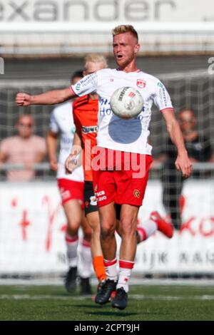 NOORDWIJK , 19-09-2020 , Sportpark Duinwetering , Dutch football ...