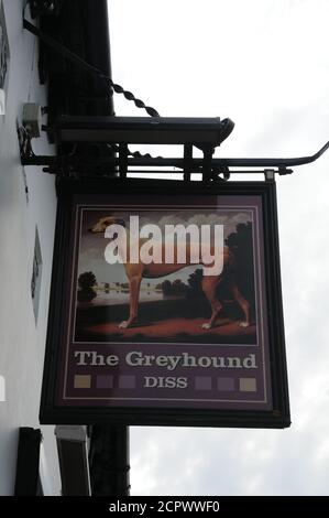 The Greyhound , Diss, Norfolk Stock Photo - Alamy