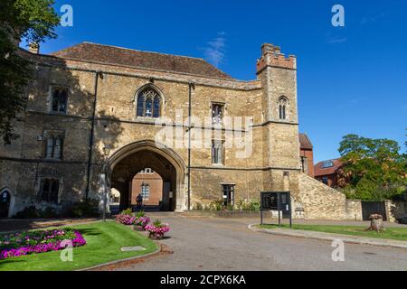 The Porta (Walpole Gate), Ely, Cambridgeshire Stock Photo - Alamy