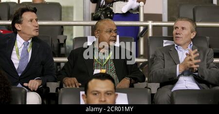 Former Olympic athlete Sebastian Coe and his wife Nicola McIrvine ...