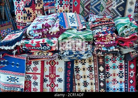 The samples of Georgian traditional carpets Stock Photo - Alamy