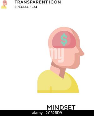 Fixed mindset icon, self improvement vector Stock Vector Image & Art ...