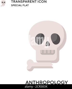 Anthropology vector icon. Flat style illustration. EPS 10 vector Stock ...