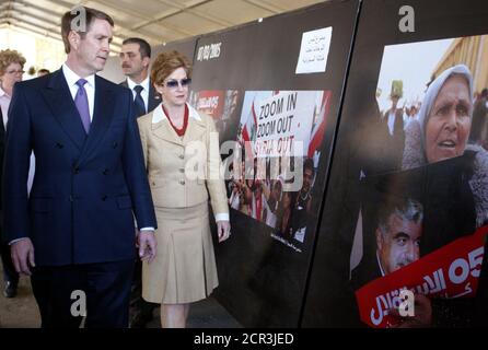 Former Senate Majority Leader Bill Frist and his wife Tracy Roberts ...