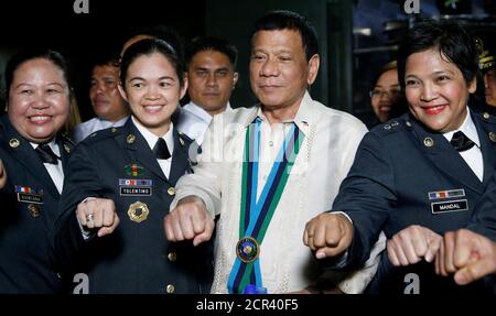 Philippines President Rodrigo Duterte campaign poster promoting his ...