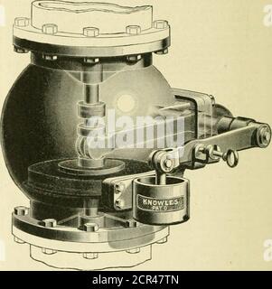 Steam from a pressure relief valve on a railway steam locomotive set ...