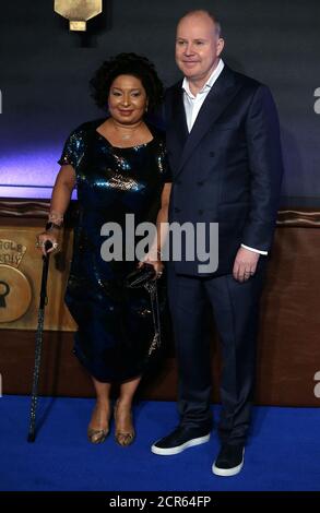 Director David Yates and wife Yvonne Walcott attending the European ...