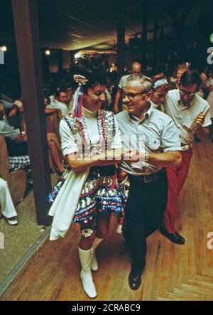 POLKA DANCING AT THE GIBBON BALLROOM AT GIBBON, MINNESOTA 20 MILES ...
