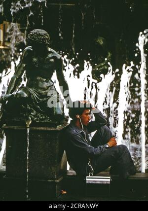 1970s, popular, man of the people, radio presenter and reporter Monty ...