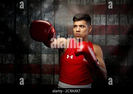 Boxing - Los Angeles Olympic Games 1984 Stock Photo - Alamy