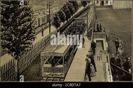 SIEMEN'S RAILWAY 1879 Stock Photo - Alamy