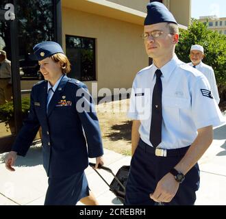 Senior Airman Ahmad Al Halabi accused of spying at Guantanamo Bay walks ...