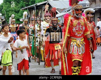 Moriones mask at the annual Easter Moriones festival in the Philippines ...
