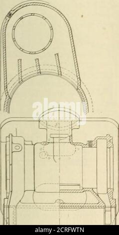 Steam locomotive section front- back Stock Photo - Alamy