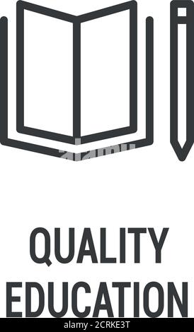 Sustainable development education concept icon Stock Vector Image & Art ...