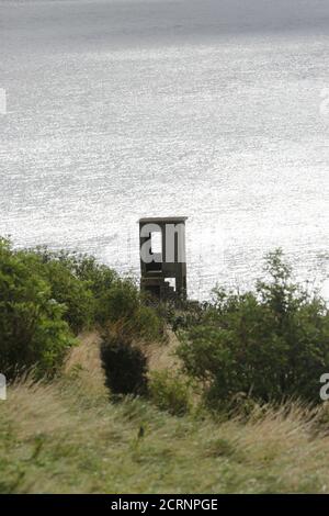 The view from a WW2 lookout post (LOP) at Horn Head, north Donegal ...