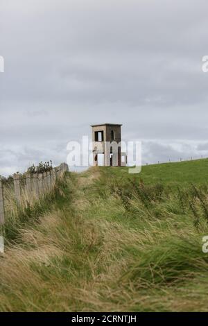 The view from a WW2 lookout post (LOP) at Horn Head, north Donegal ...