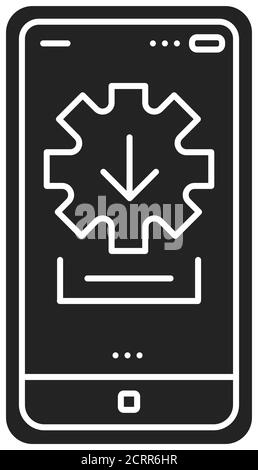 Installer color line icon. Pictogram for web page, mobile app. UI UX ...