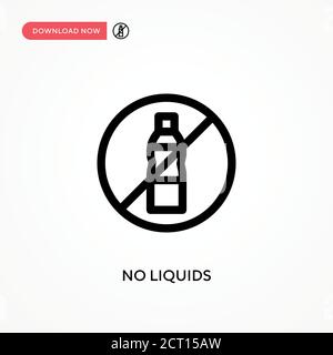 sign water drop forbidden, do not wet logo vector illustration. Tear ...