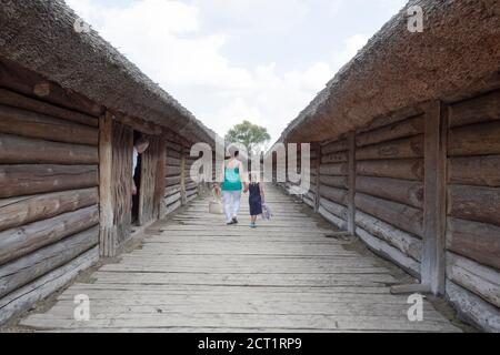 Biskupin is an archaeological site in Poland, known for its ...