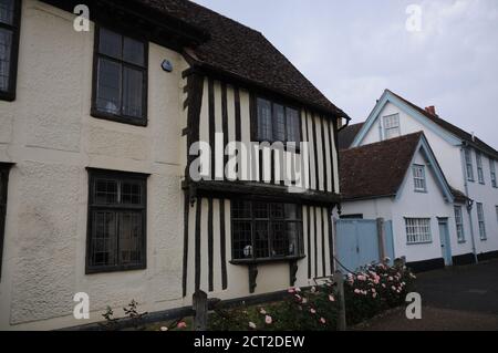 Nethergate House, Clare, Suffolk, was built in the early 16th century ...