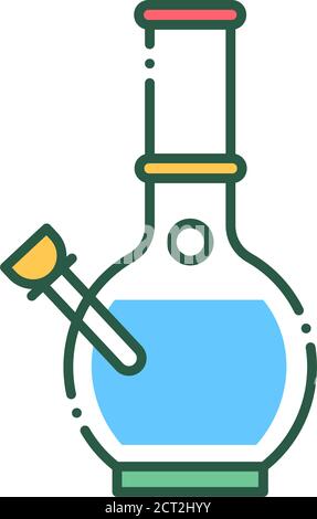 Smoking Bong Icon Vector Outline Illustration Stock Vector Image & Art ...