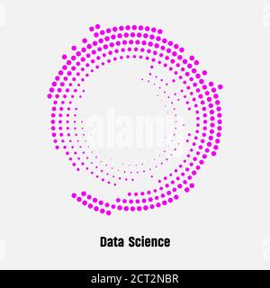 Neural networks logo company. Futuristic artificial intellect interface ...