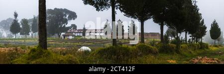 Hacienda Zuleta farm buildings, Imbabura, Ecuador, South America Stock ...