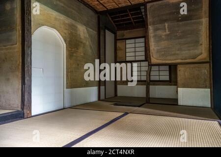 Shokintei Teahouse, Katsura Imperial Villa, Kyoto, Japan. Traditional ...
