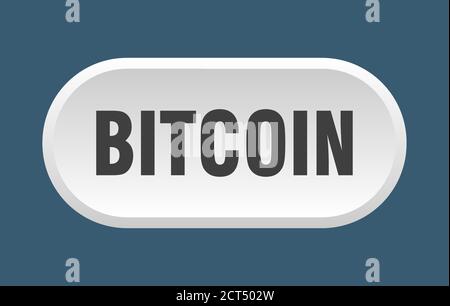 bitcoin button. rounded sign isolated on white background Stock Vector ...
