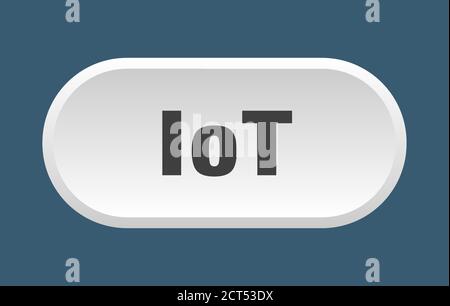 iot button. rounded sign isolated on white background Stock Vector Image & Art - Alamy