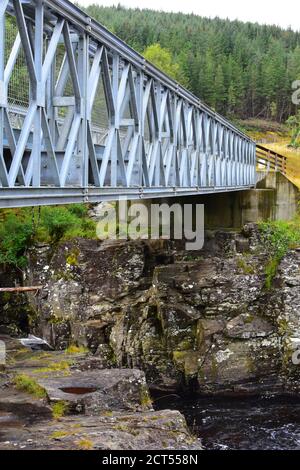 River Orchy, Glen Orchy, in autumn. Argyll, Scotland, UK Stock Photo ...