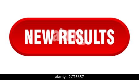 new results button. rounded sign isolated on white background Stock ...