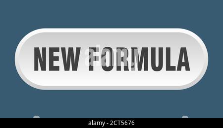new formula button. rounded sign isolated on white background Stock ...