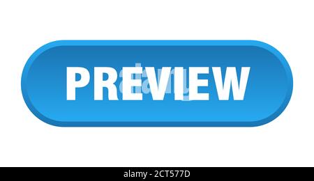 preview button. rounded sign isolated on white background Stock Vector ...