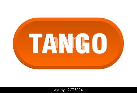 tango orange 3d square isolated speech bubble Stock Vector Image & Art ...