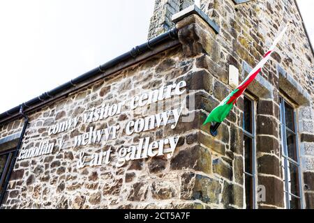 Conwy visitor centre, Conwy art gallery, Conwy, North Wales, UK, Conwy ...