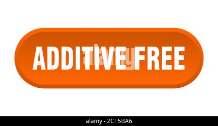 additive free button. rounded sign isolated on white background Stock Vector Image & Art - Alamy