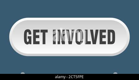 get involved button. rounded sign isolated on white background Stock ...