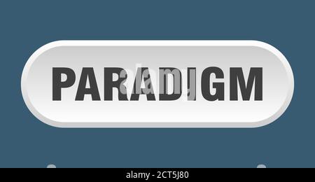 paradigm button. rounded sign isolated on white background Stock Vector ...