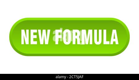 new formula button. rounded sign isolated on white background Stock ...