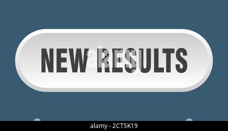 new results button. rounded sign isolated on white background Stock ...