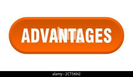 advantages button. rounded sign isolated on white background Stock Vector Image & Art - Alamy