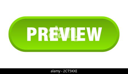 preview button. rounded sign isolated on white background Stock Vector ...